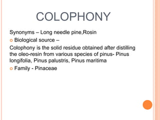 RESINS PPT.pptx | Chemistry | Science