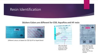 Resin storage and QC parameters.pptx