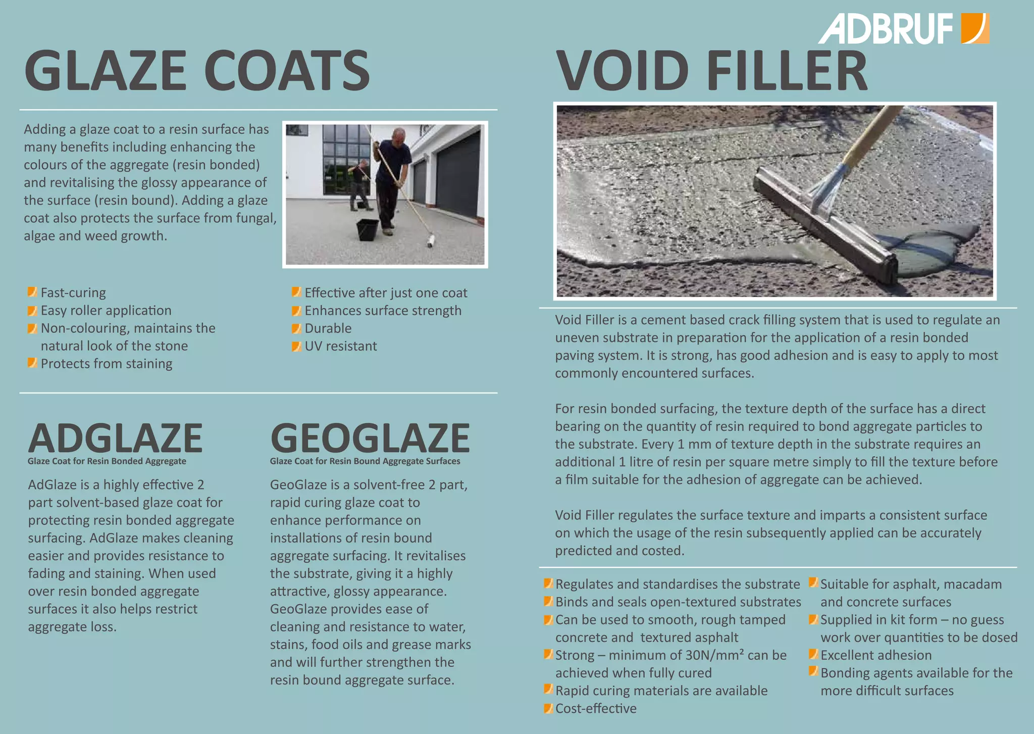 Adbruf resin surfacing brochure | PDF