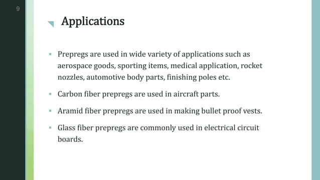 prepreg and Resin transfer molding | PPTX