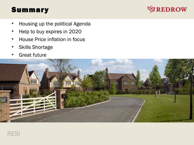 Place RESI 2015: Matthew Pratt, Redrow Homes | PPT | Real Estate