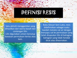 teknik resis | PPTX