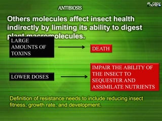 Genetic Engineering and Resistance to Insects | PPT