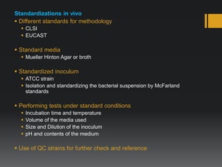 Antimicrobial susceptibility testing | PPTX