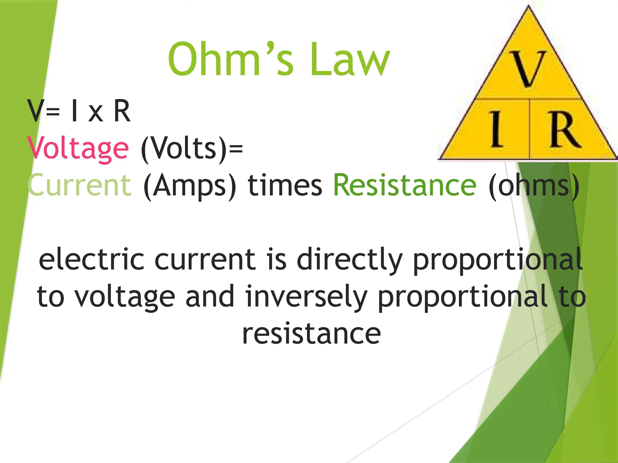 Resistance in electricity for physics.pptx | Consumer Electronics ...