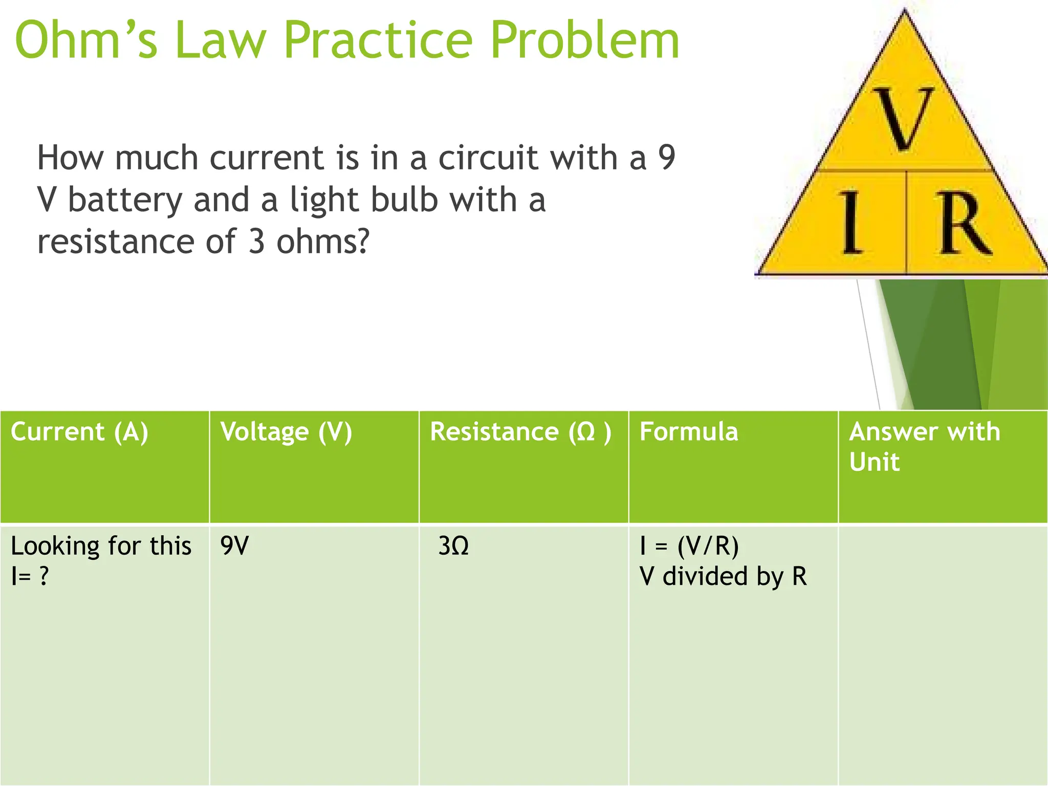 Resistance in electricity for physics.pptx | Consumer Electronics ...