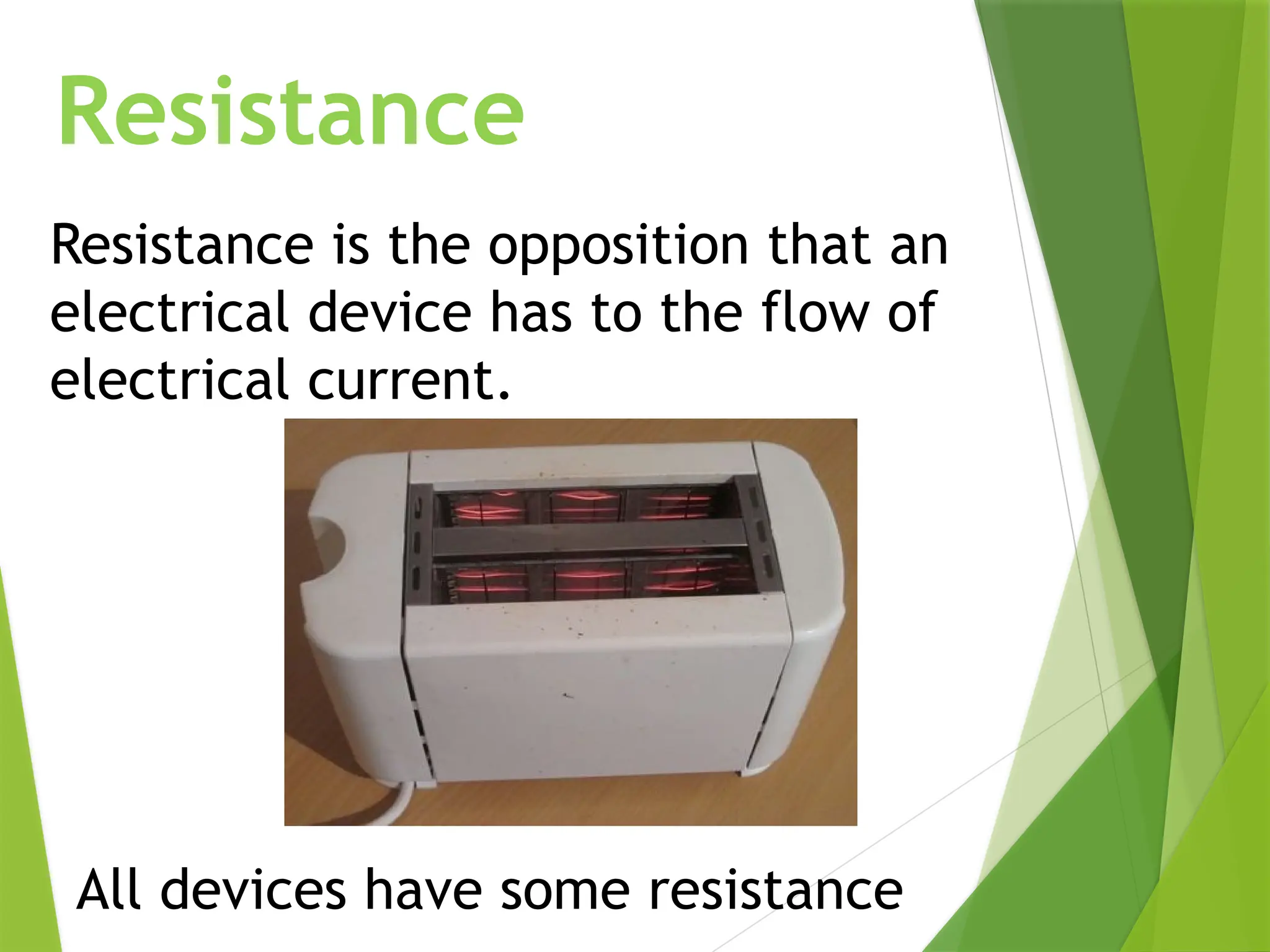 Resistance in electricity for physics.pptx | Consumer Electronics ...
