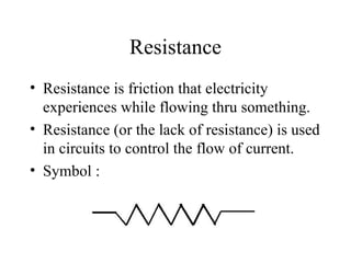 Resistance In Circuits | PPT