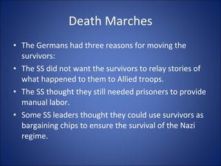 Resistance And Death Marches | PPT