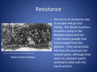 Resistance And Death Marches | PPT