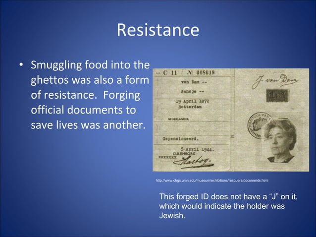 Resistance And Death Marches | PPT