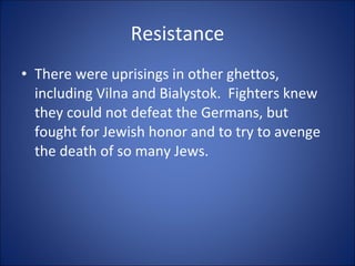 Resistance And Death Marches | PPT