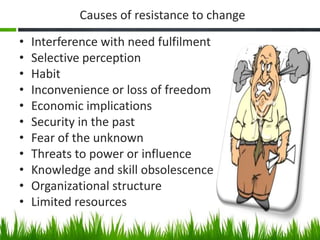 Resistance and types of resistance to change | PPTX