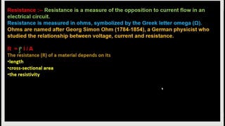 Resistance box | PPTX