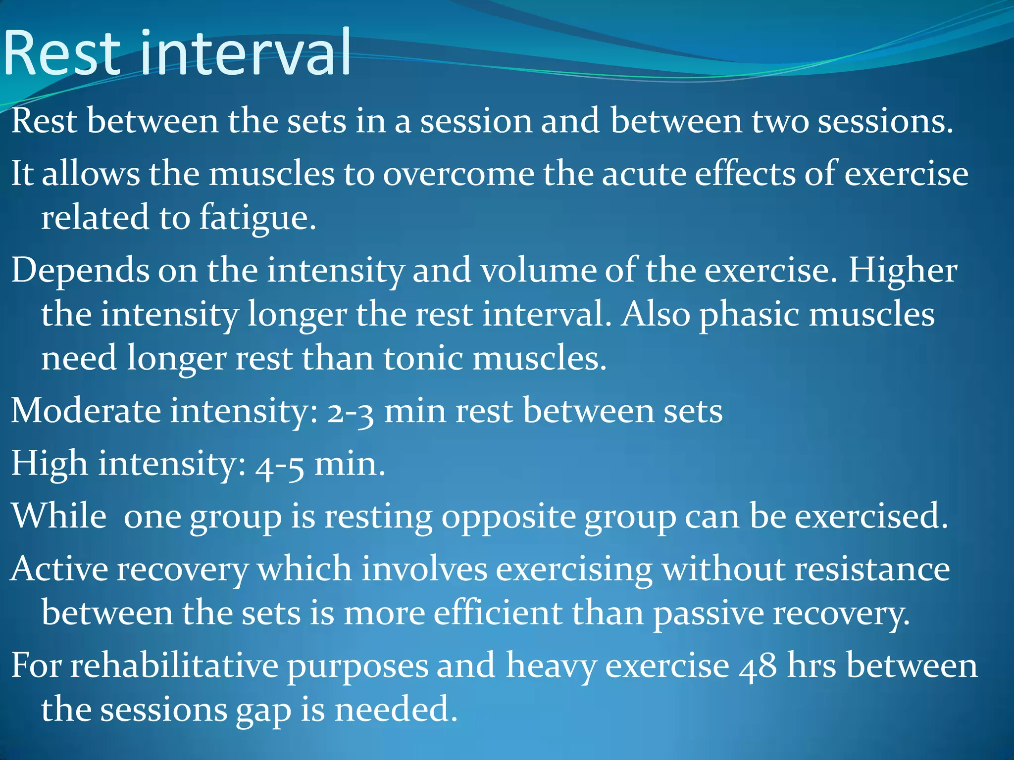 Resistance exercise | PPTX
