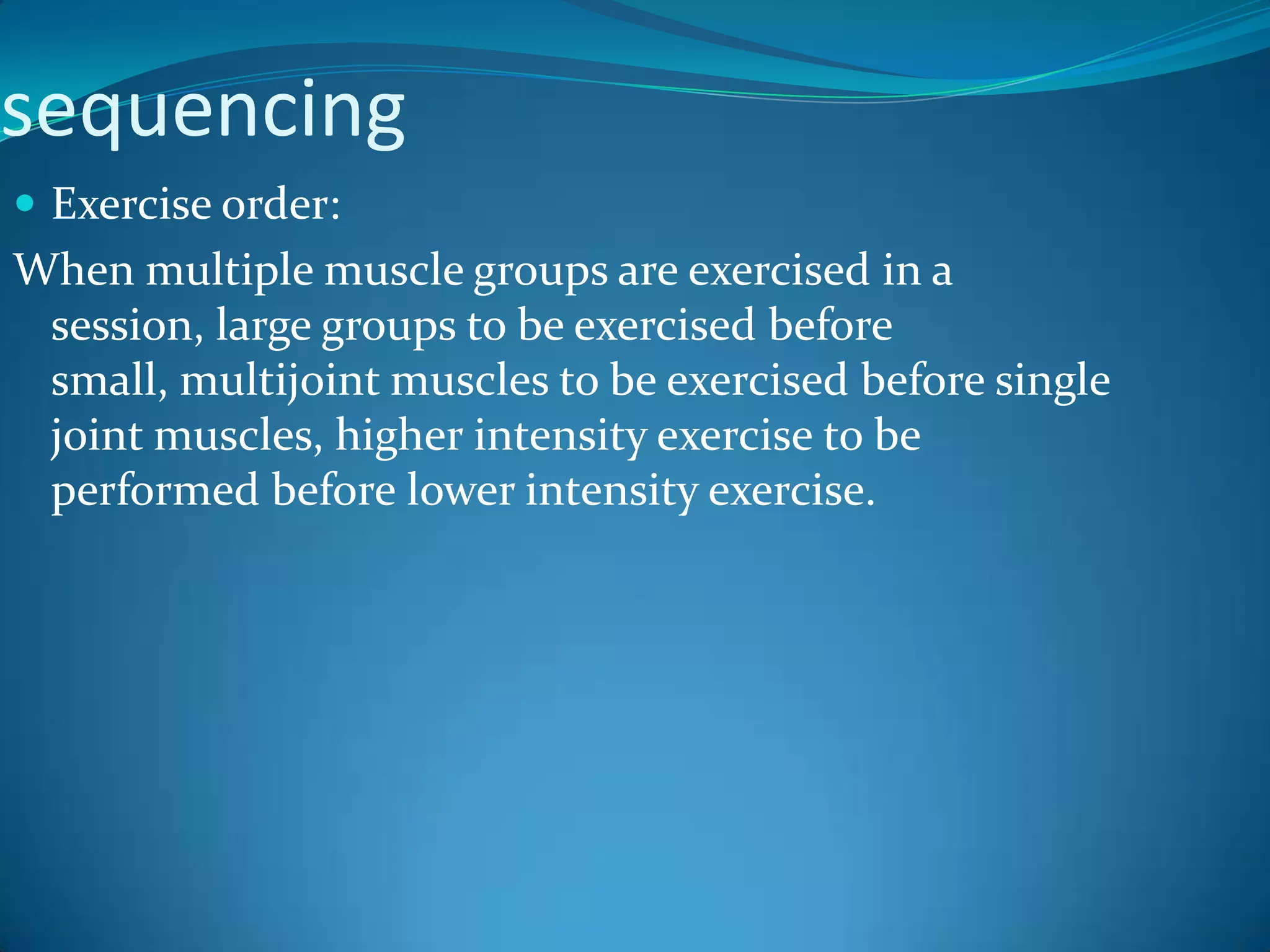 Resistance exercise | PPTX