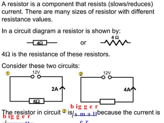 Resistance In Circuits | PPT
