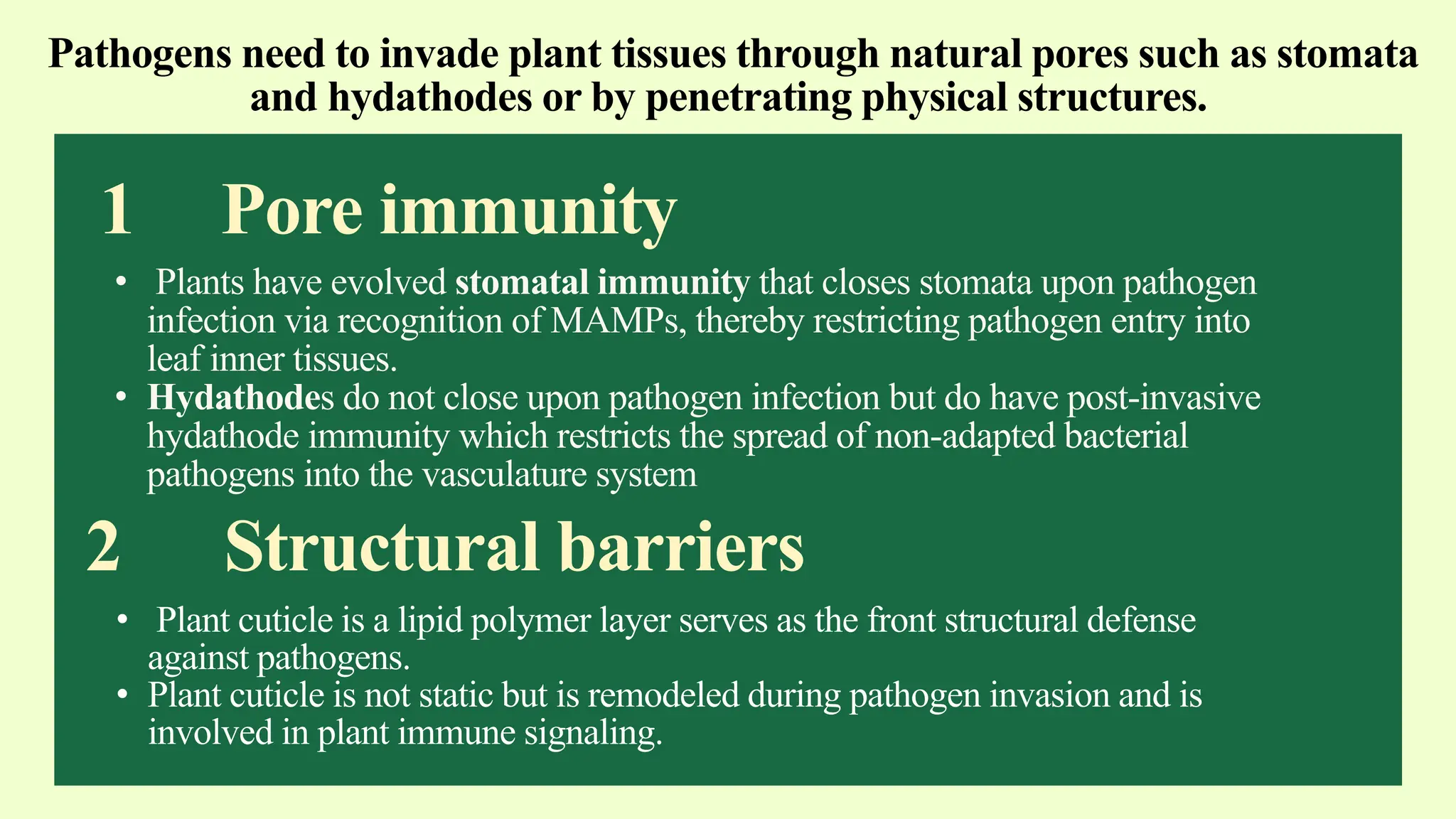 Disease Resistance in plants : Detailed insights on Plant- Pathogen ...