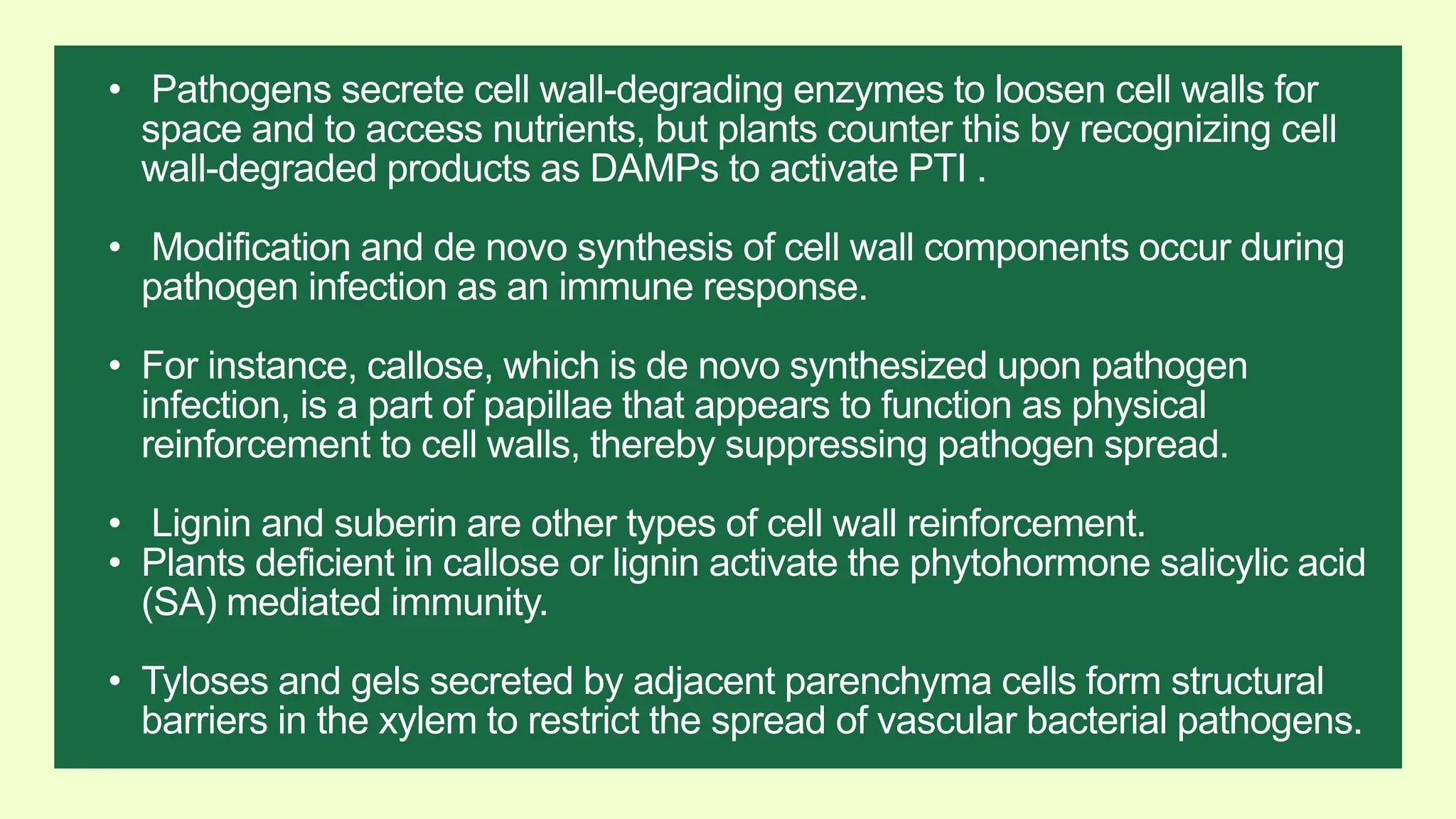Disease Resistance in plants : Detailed insights on Plant- Pathogen ...