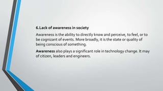 Resistance in technology change | PPTX