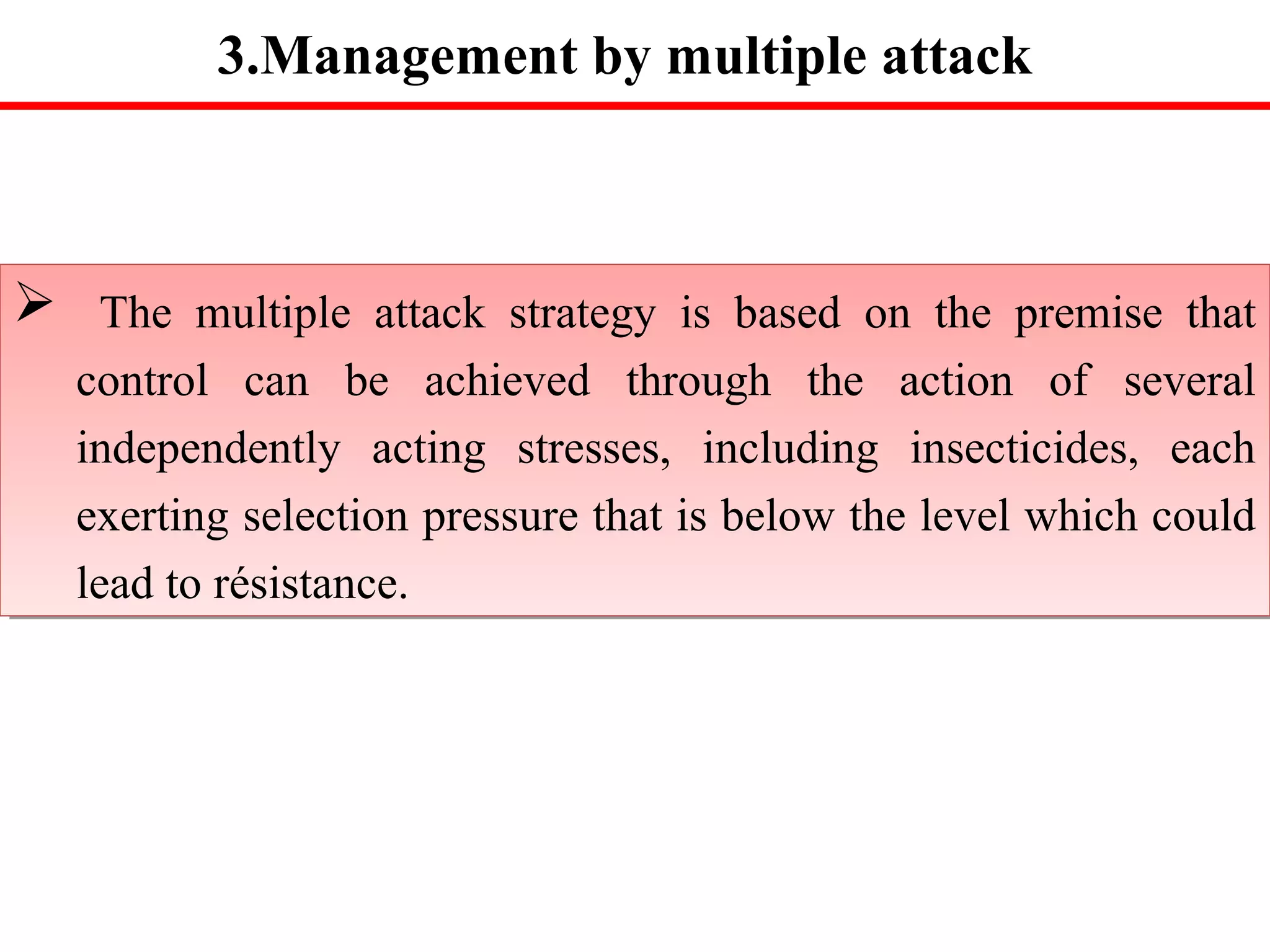 INSECTICIDE RESISTANCE MANAGEMENT STRATEGY-NAIK | PPT