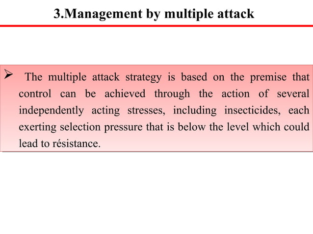 INSECTICIDE RESISTANCE MANAGEMENT STRATEGY-NAIK | PPT