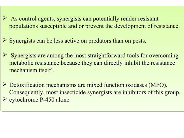 INSECTICIDE RESISTANCE MANAGEMENT STRATEGY-NAIK | PPT | Free Download