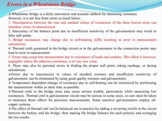 Resistance measurement of all ranges resistances | PPT