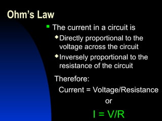-RESISTANCE and RESISTORS PowerPoint.ppt