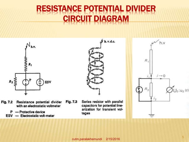 Resistance potential divider | PPTX | Physics | Science