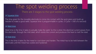 Resistance spot welding | PPTX | Physics | Science
