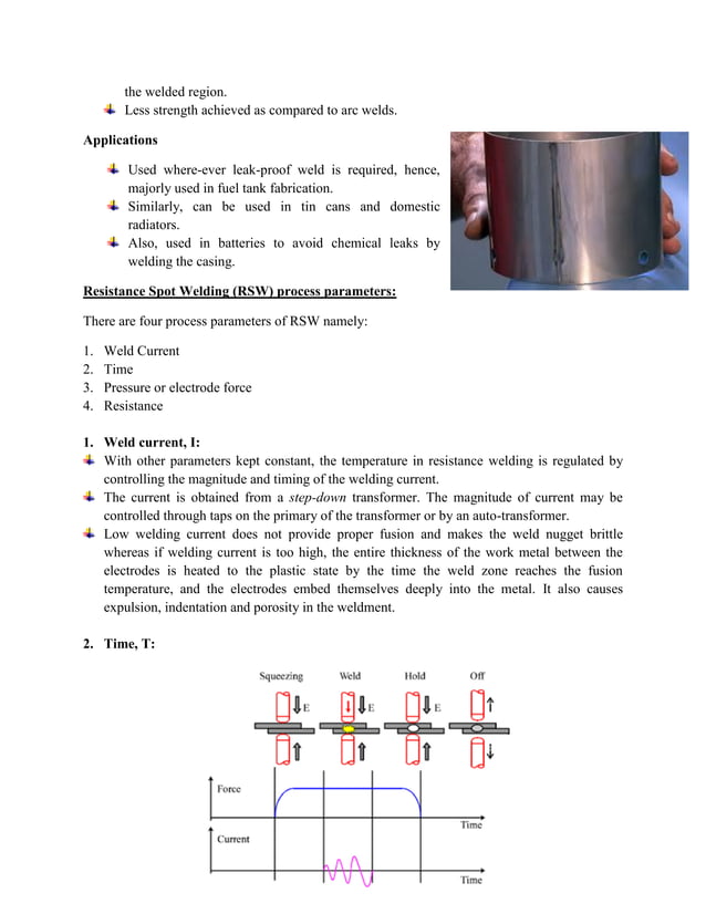 Resistance spot welding | PDF