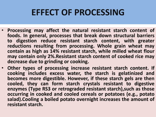 Resistance starch presentation | PPTX