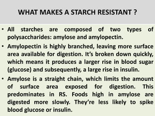 Resistance starch presentation | PPTX