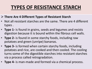 Resistance starch presentation | PPTX