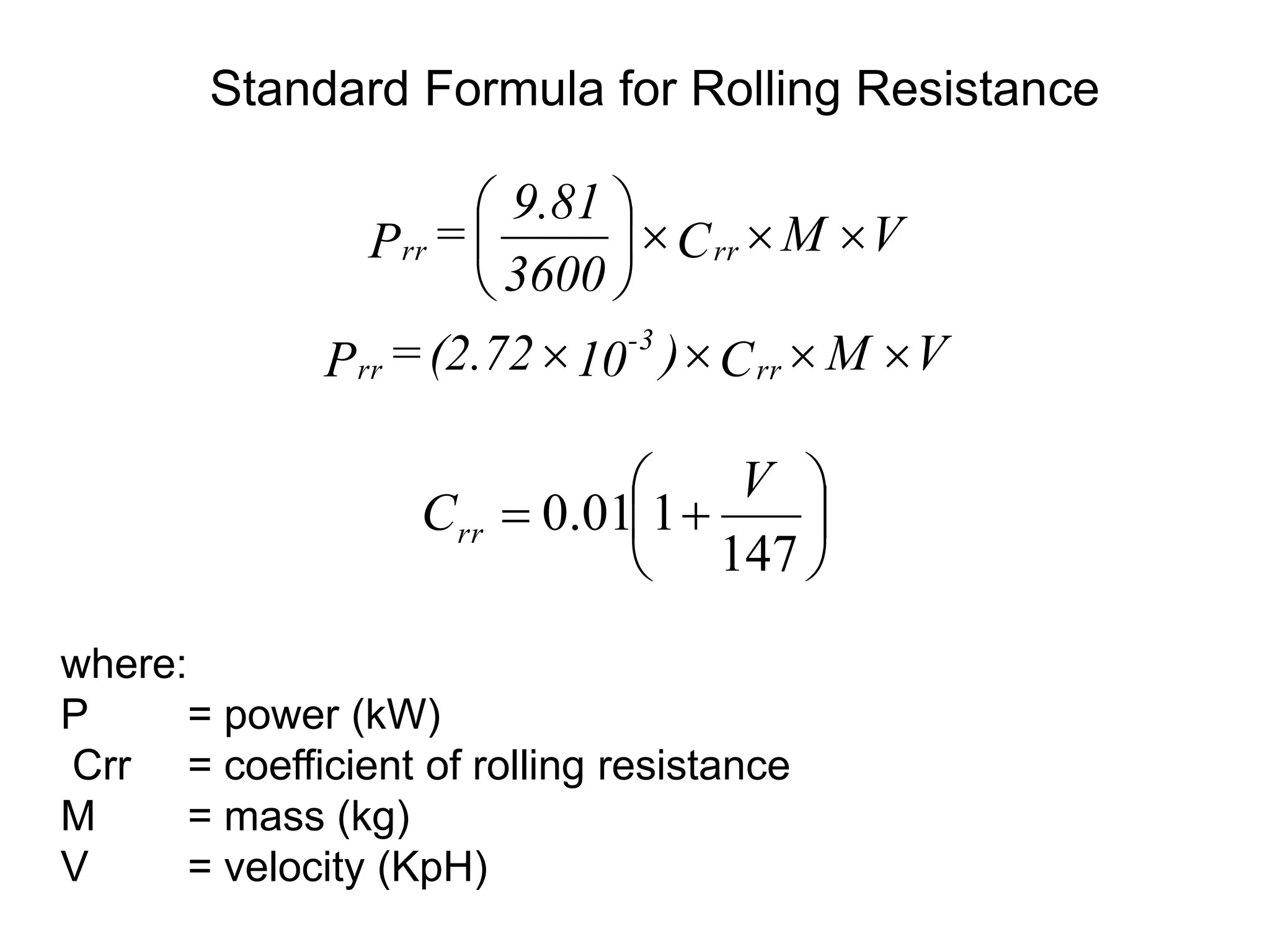 Resistances to vehicle motion.ppt