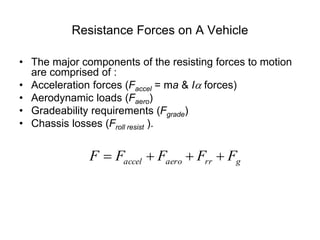 Resistances to vehicle motion.ppt