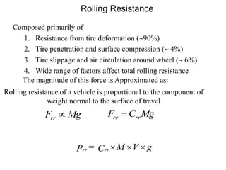 Resistances to vehicle motion.ppt