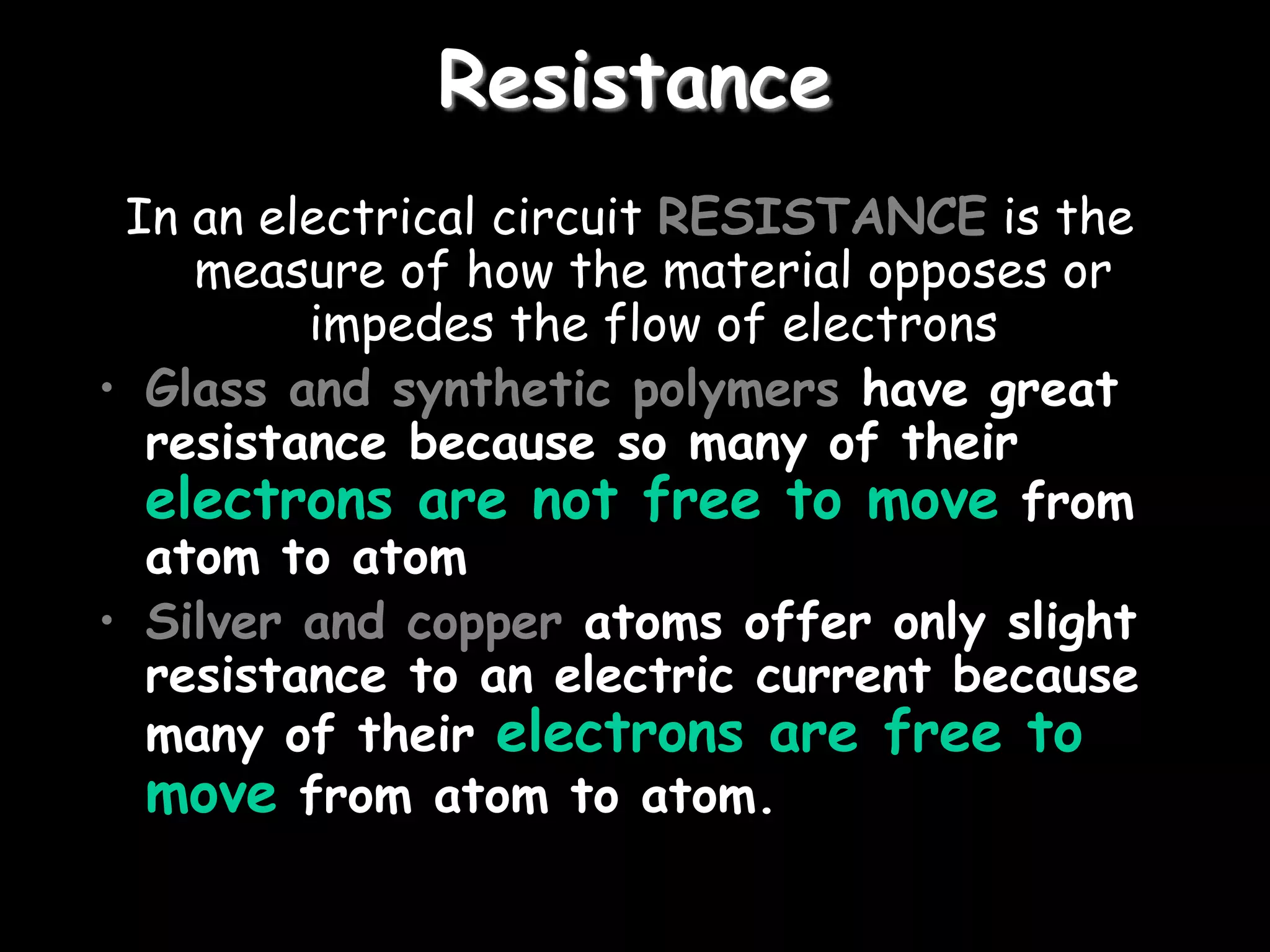 Resistance | PPT