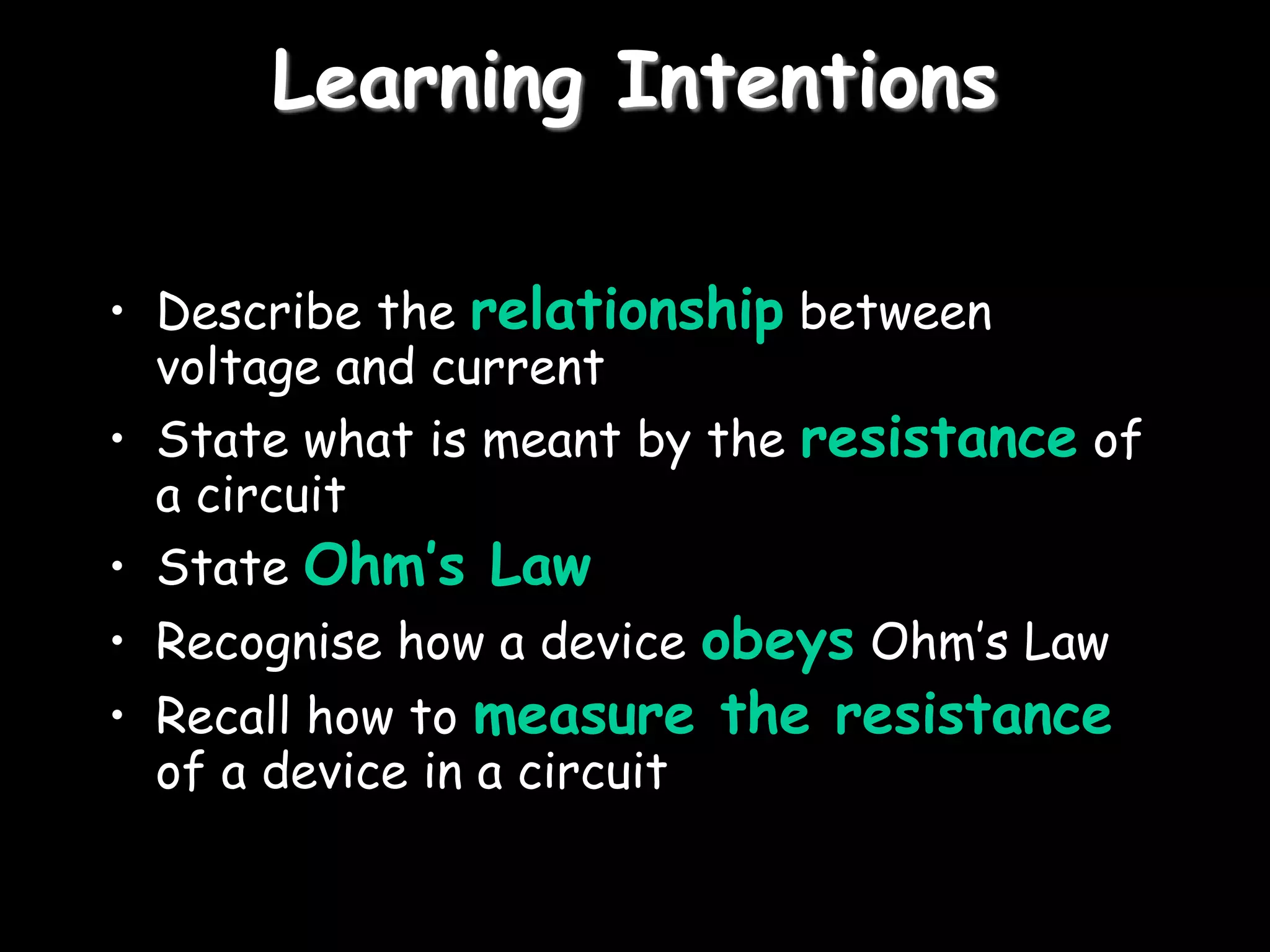 Resistance | PPT