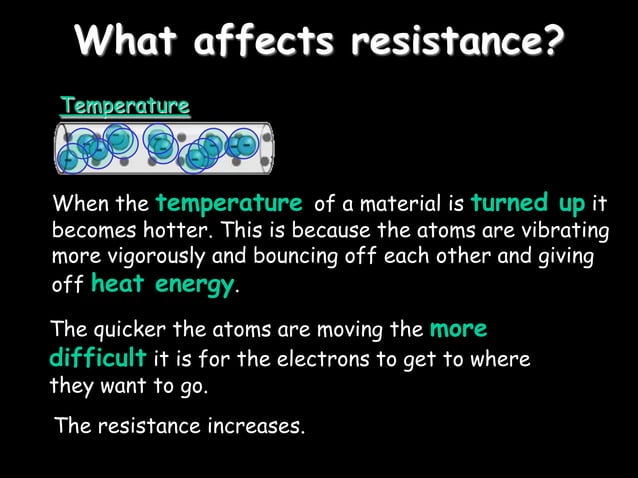 Resistance | PPT | Chemistry | Science