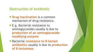 Pharmacology; Resistance to Antimicrobial Agents | PPTX