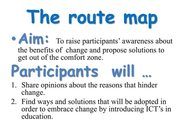 Resistance to change and the comfort zone 1.pptx