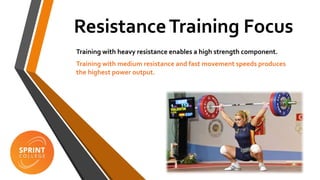 Resistance Training Programming and Progressions | PPTX