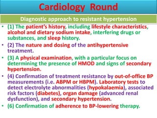 Approach to a patient with resistant hypertension | PPT