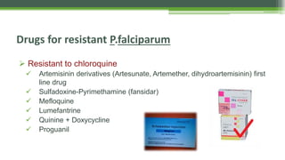 Resistant malaria management and chemoprophylaxis | PPTX