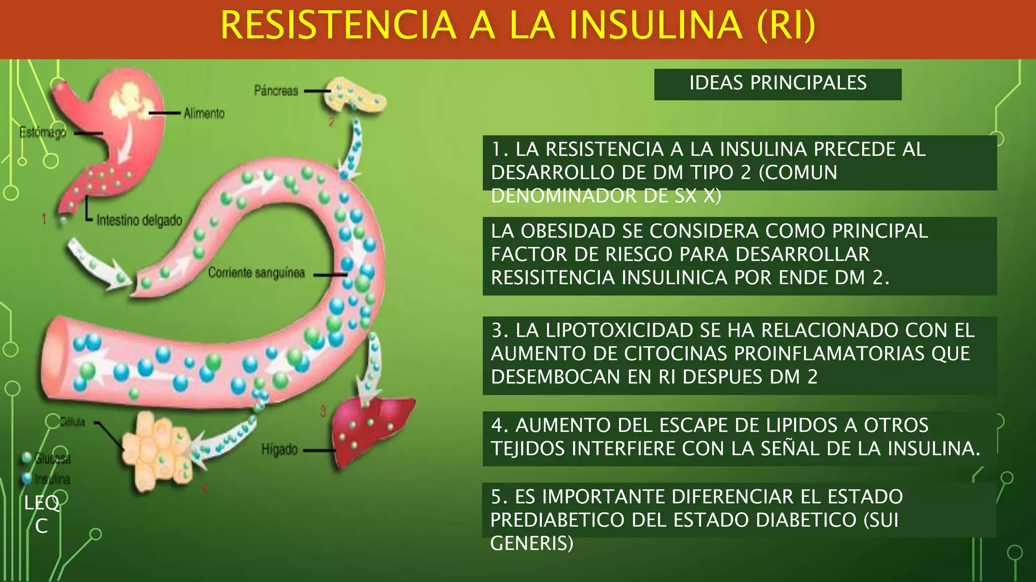 Resistencia a la insulina | PPTX