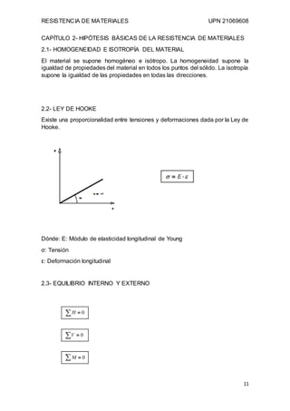 Resistencia de materiales | DOCX