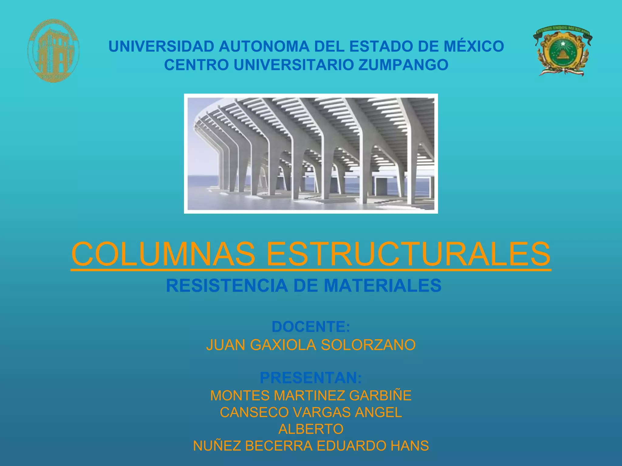 COLUMNAS ESTRUCTURALES | PPT
