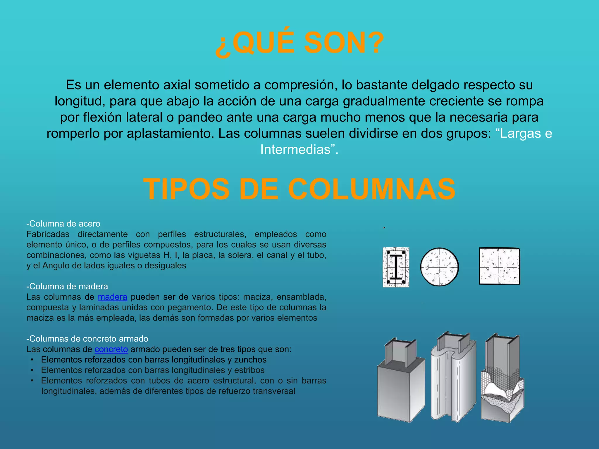 COLUMNAS ESTRUCTURALES | PPT
